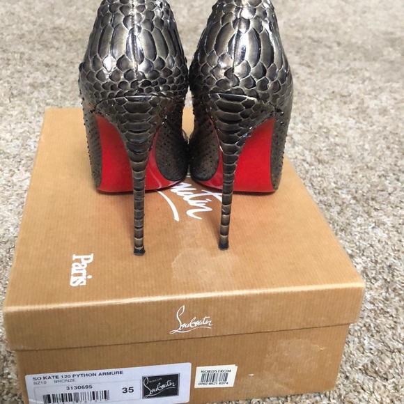 Christian Louboutin | Shoes | Christian Louboutin So Kate 2 Python ...